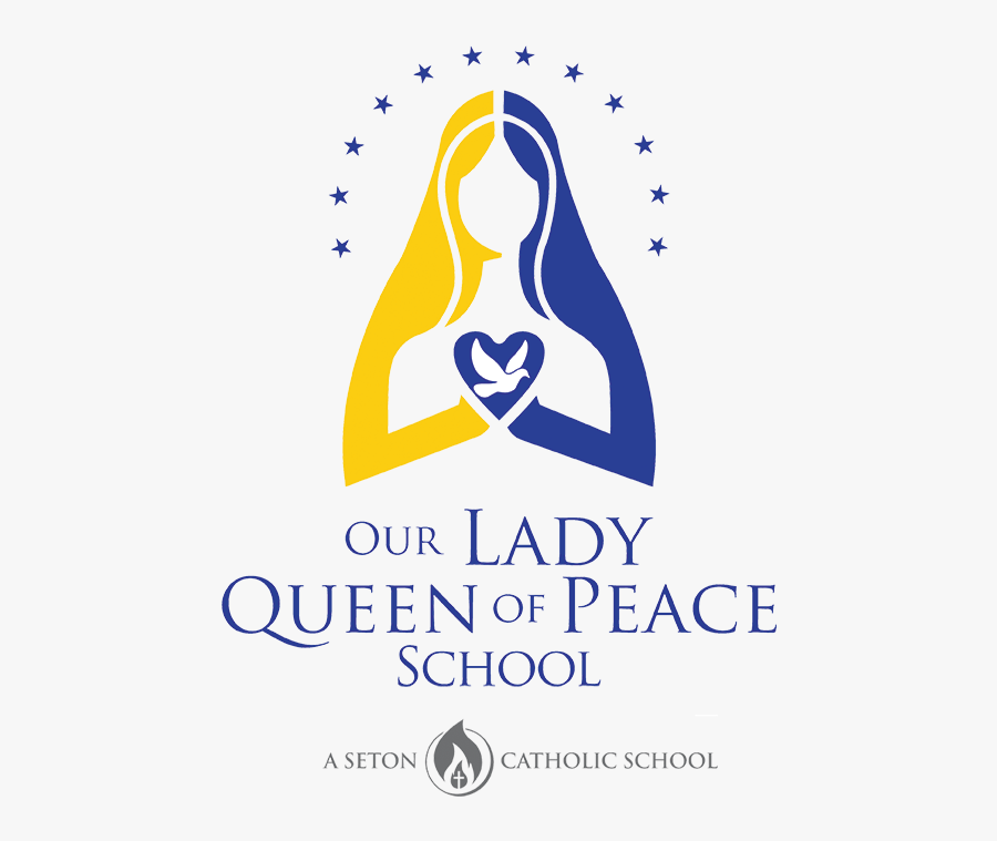 Our Lady Queen Of Peace Logo - Logo Catholic , Free Transparent Clipart ...