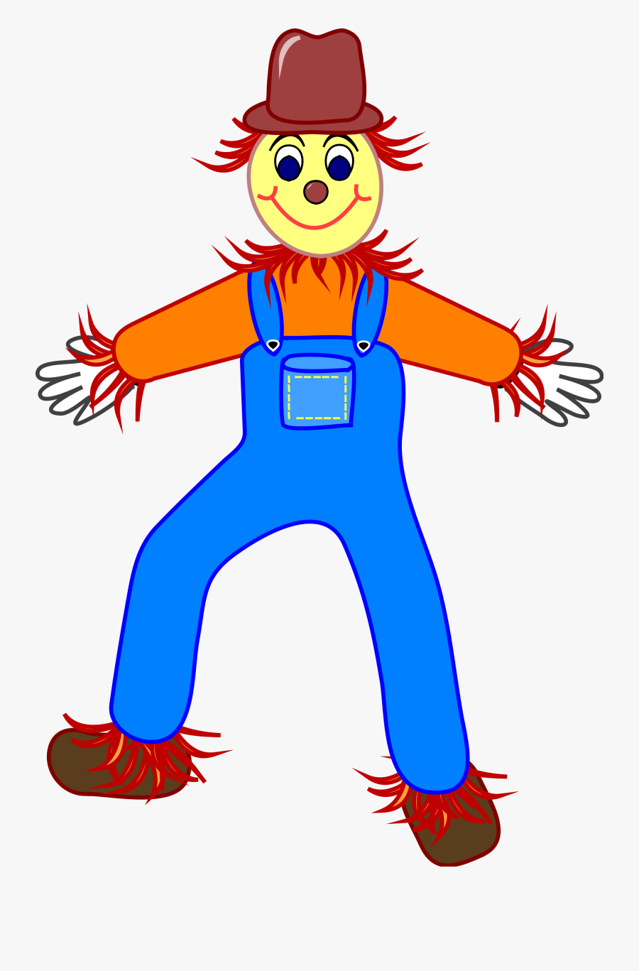 Transparent Scarecrows Clipart - Scarecrow Clip Art , Free Transparent ...