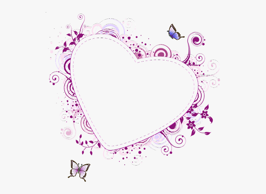 Pink Heart Frame Png , Free Transparent Clipart - ClipartKey