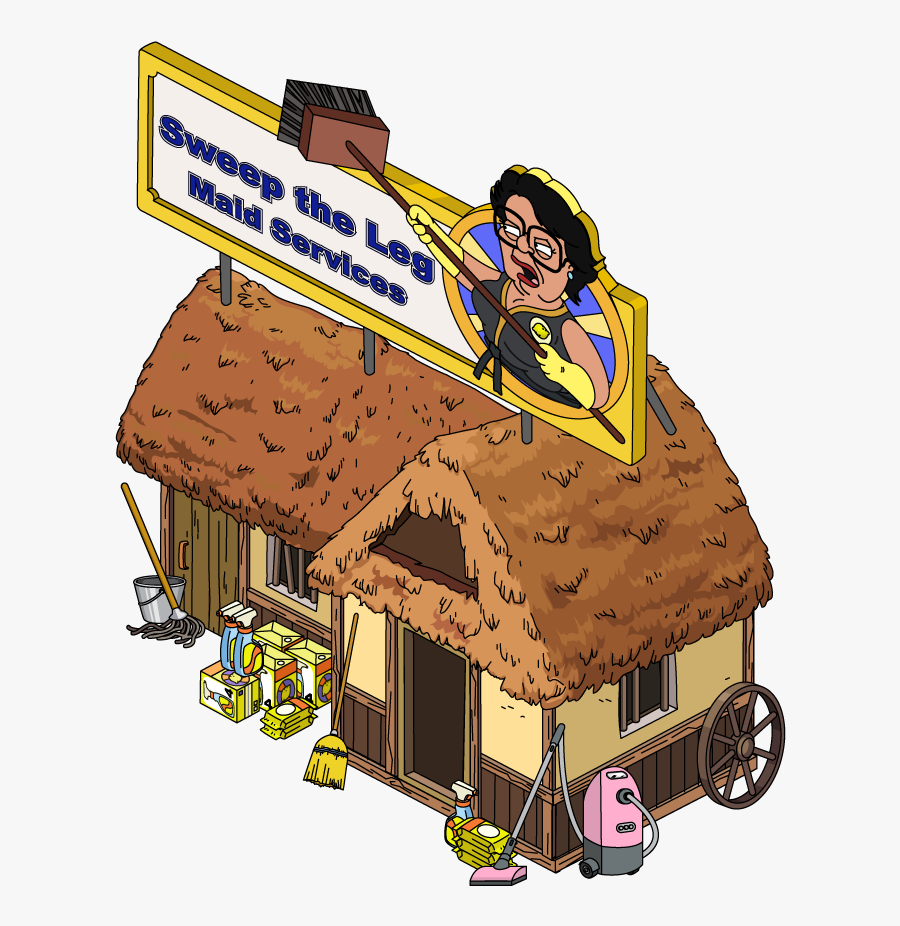 Sweep The Leg Services - Cartoon , Free Transparent Clipart - ClipartKey