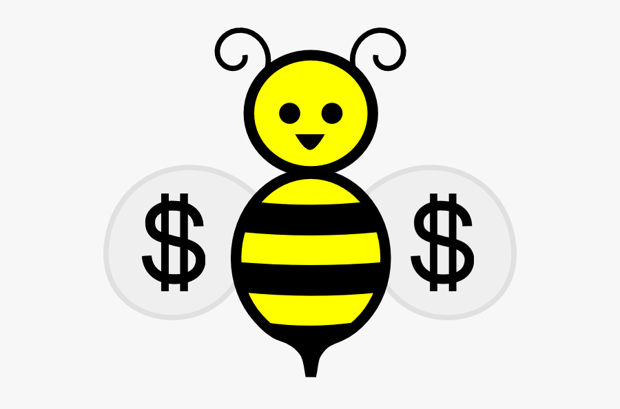 2016 03 Bees Money - Clip Art Outline Bee , Free Transparent Clipart ...