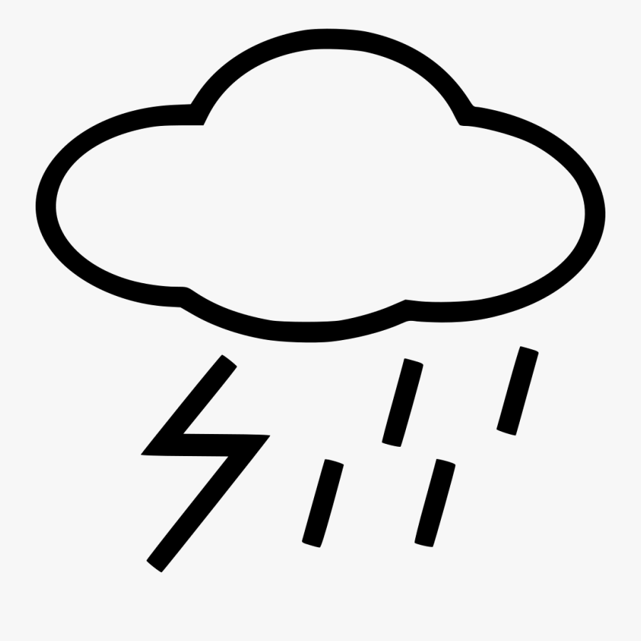 Lightning Svg Clip Art - Line Art , Free Transparent Clipart - ClipartKey