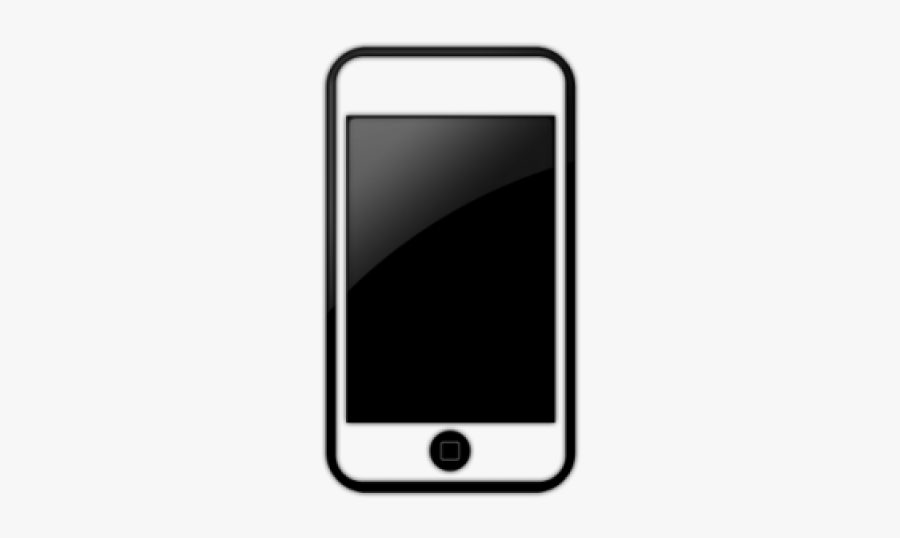 Clip Art Iphone Clipart - Cell Phone Icon Png Transparent , Free ...