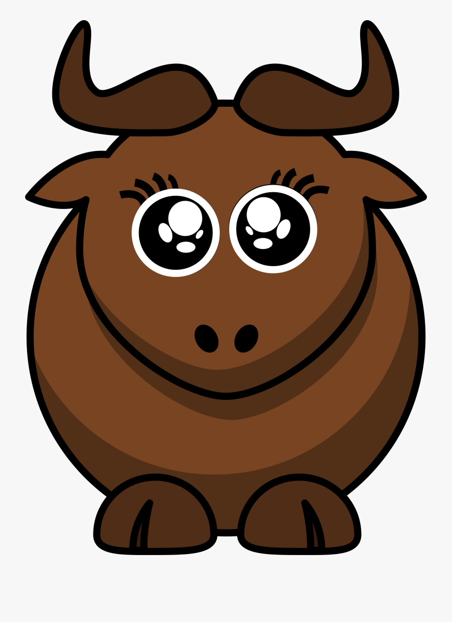 Cartoon Gnu , Free Transparent Clipart - ClipartKey