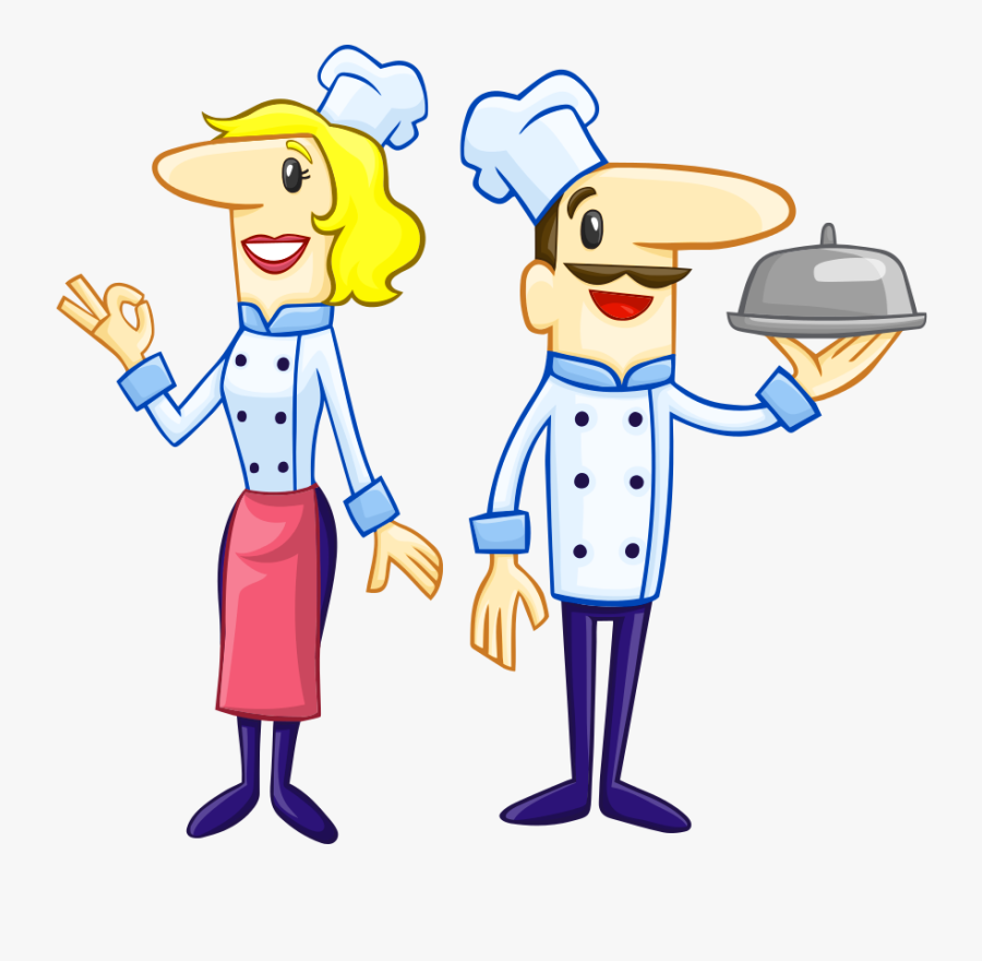 Cook Chef Cartoon Transparent , Free Transparent Clipart - ClipartKey