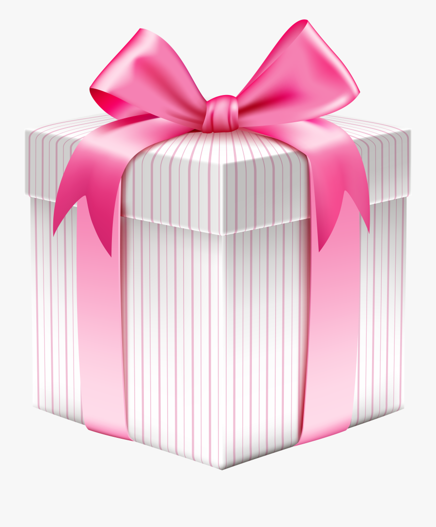 Present Clipart Pink - Png Pink Gift Transparent , Free Transparent ...