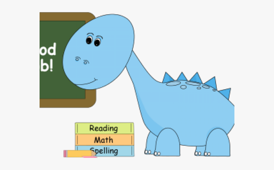 Dinosaur At School Clip Art , Free Transparent Clipart - ClipartKey