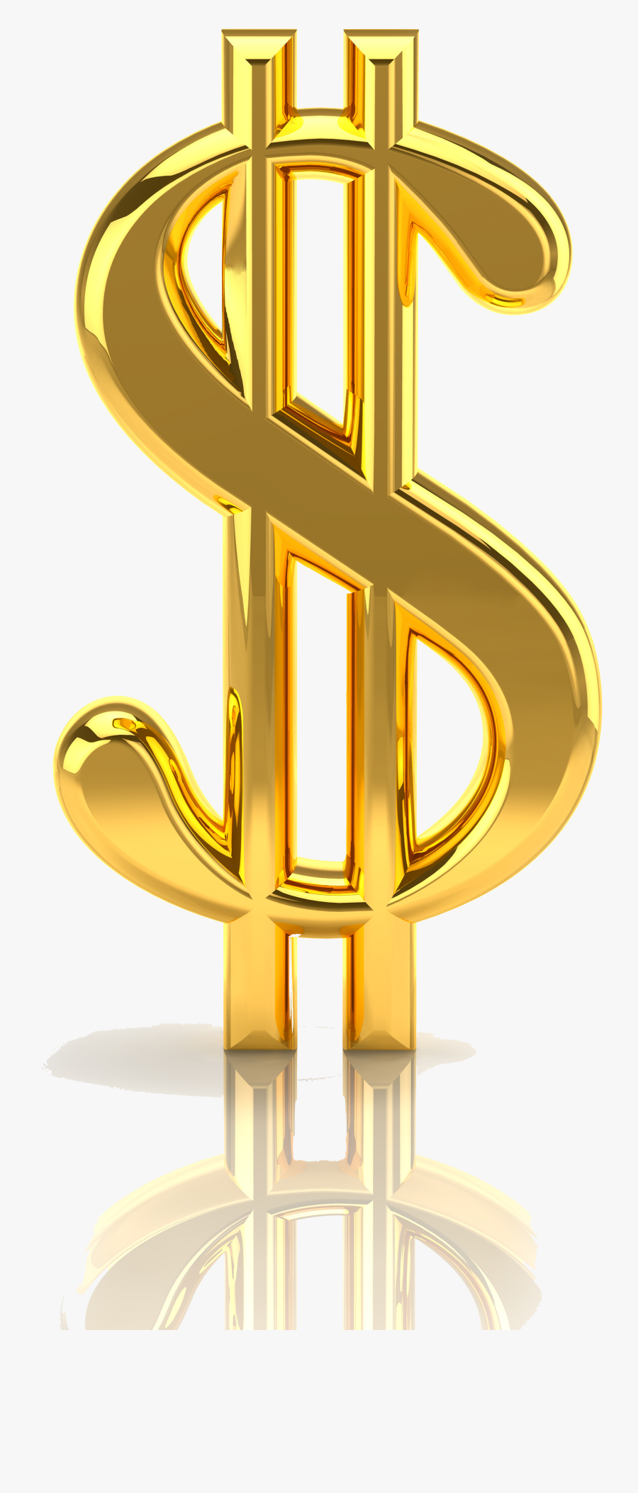 Transparent Dollar Sign Clipart - Dollar Sign On Coin , Free ...