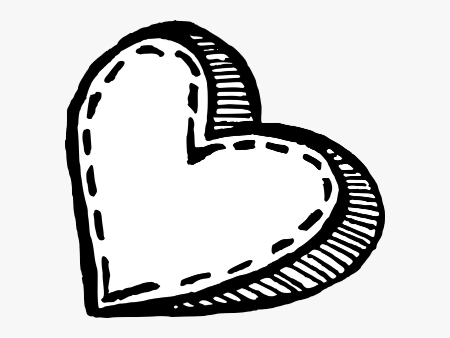 Valentine"s Day Clip Art Black And White - Clip Art , Free Transparent ...