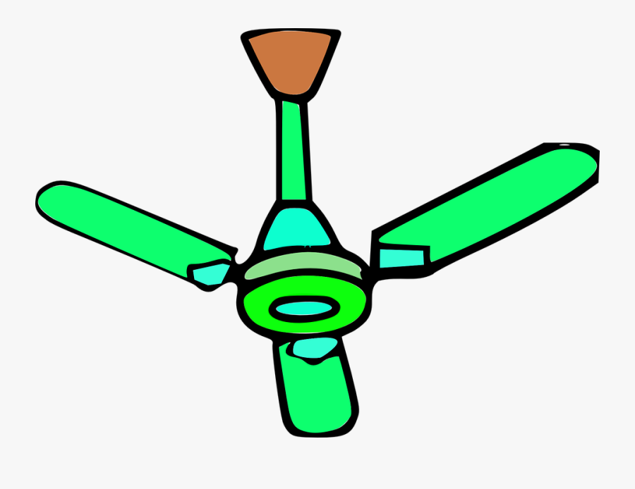 Ventilator, Fan, Air, Ceiling Fan, Wind, Blowing - Cartoon Image Of Fan ...