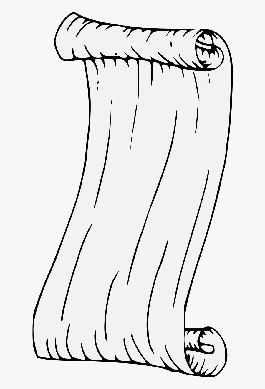 Clipart Download Scroll Traceable Art Pdf - Cartoon , Free Transparent ...