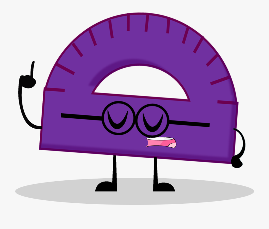 Purple Protractor Clipart , Png Download - Protractor Purple , Free ...