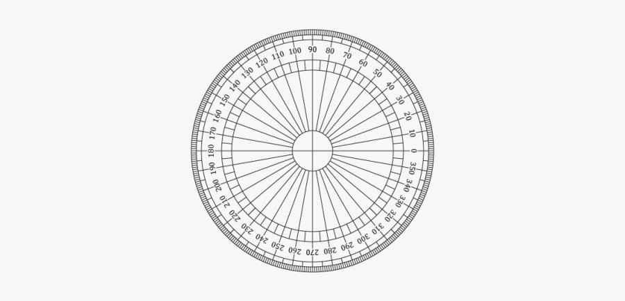 Printable Protractor - Transparent Protractor , Free Transparent ...
