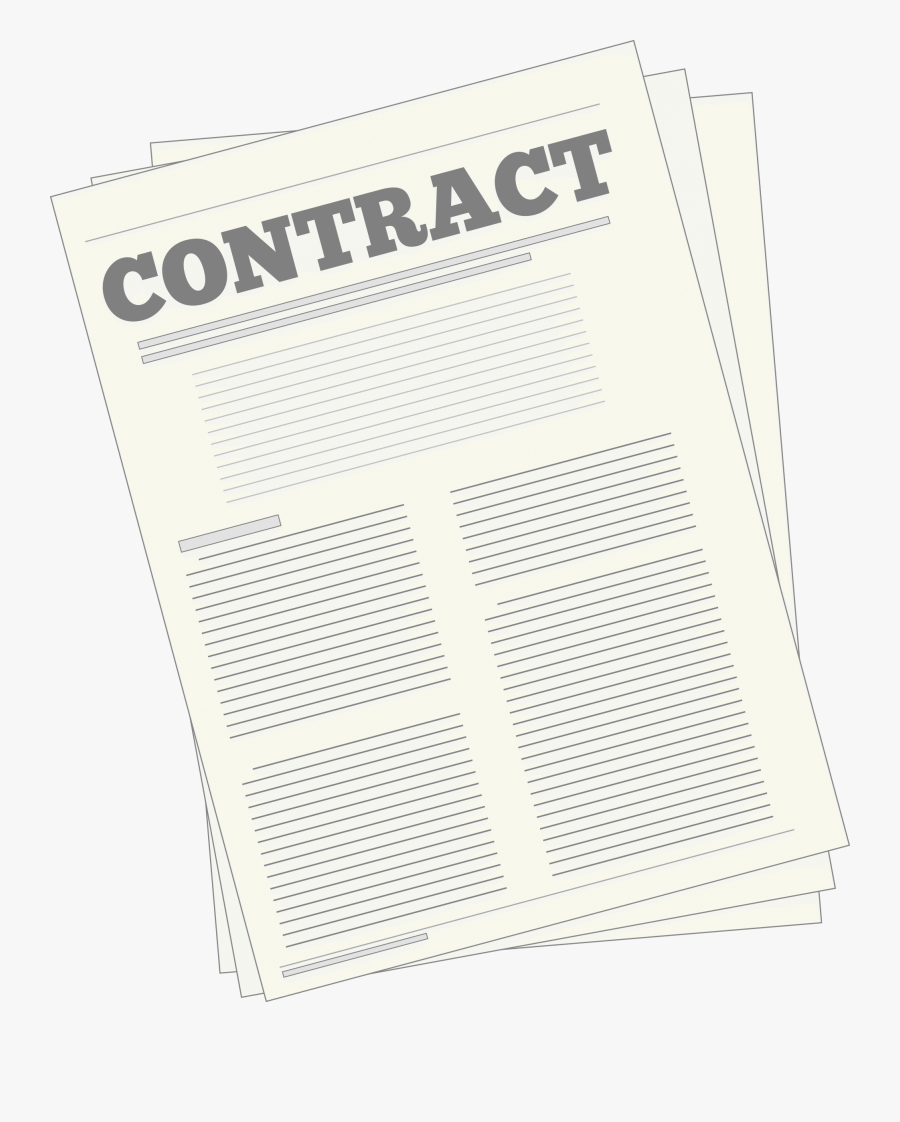 Contractor Clipart - Contract Clipart Transparent Background , Free ...