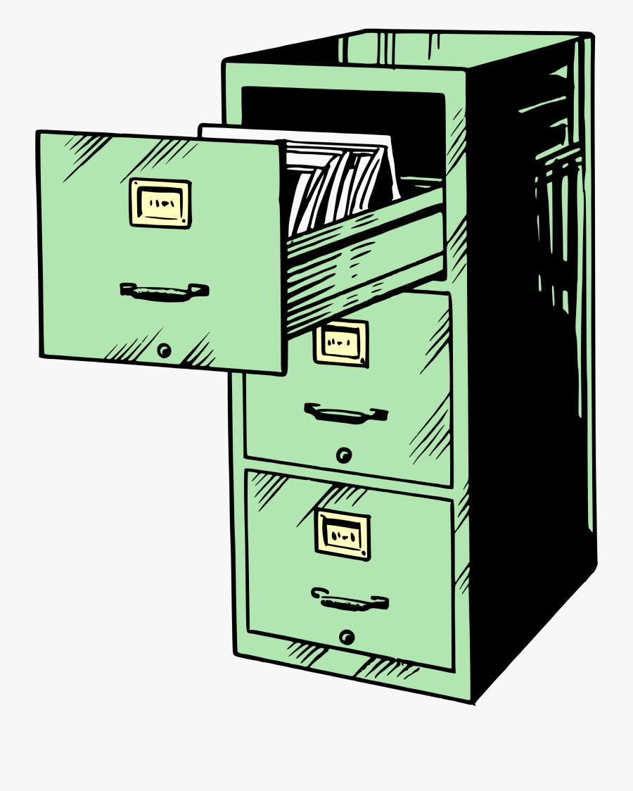 Clip Art Clipart Filing Big Image - File Cabinets Clip Art , Free ...