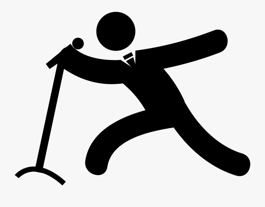 Man Singing Svg Png Icon Free Download - Icone Chanteur , Free ...