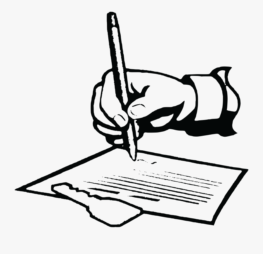 Signing Clipart - Hand Signing Clipart , Free Transparent Clipart ...