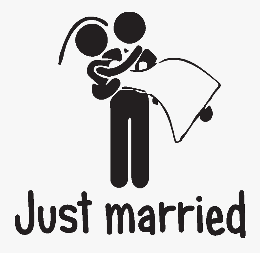 Transparent Just Married Png - Bride Groom Carry Icon , Free ...