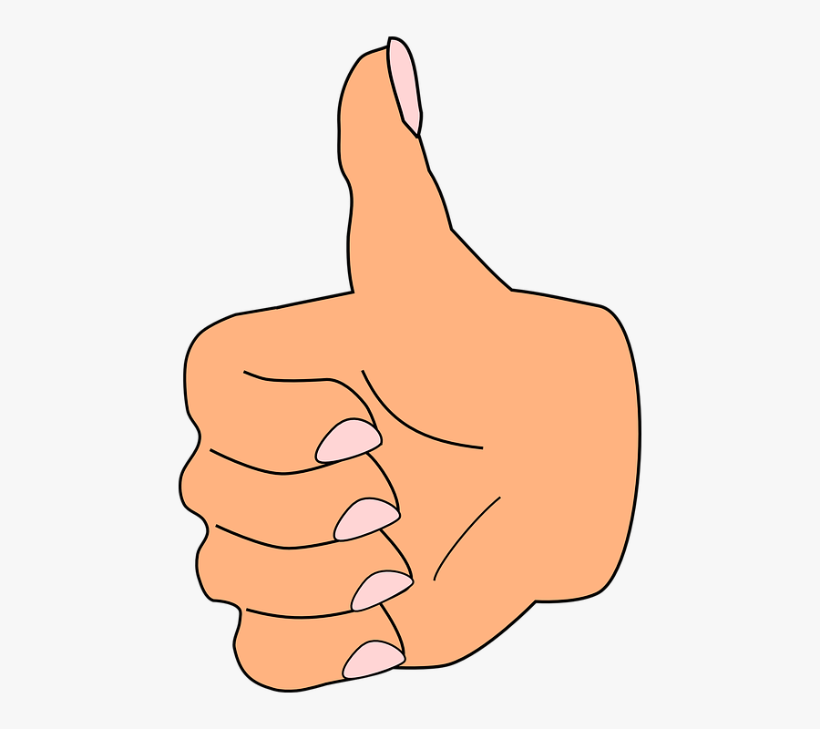 Thumb Up, Thumb, Like, Correct, Hand, Fingers, Positive - Thumb Clipart ...