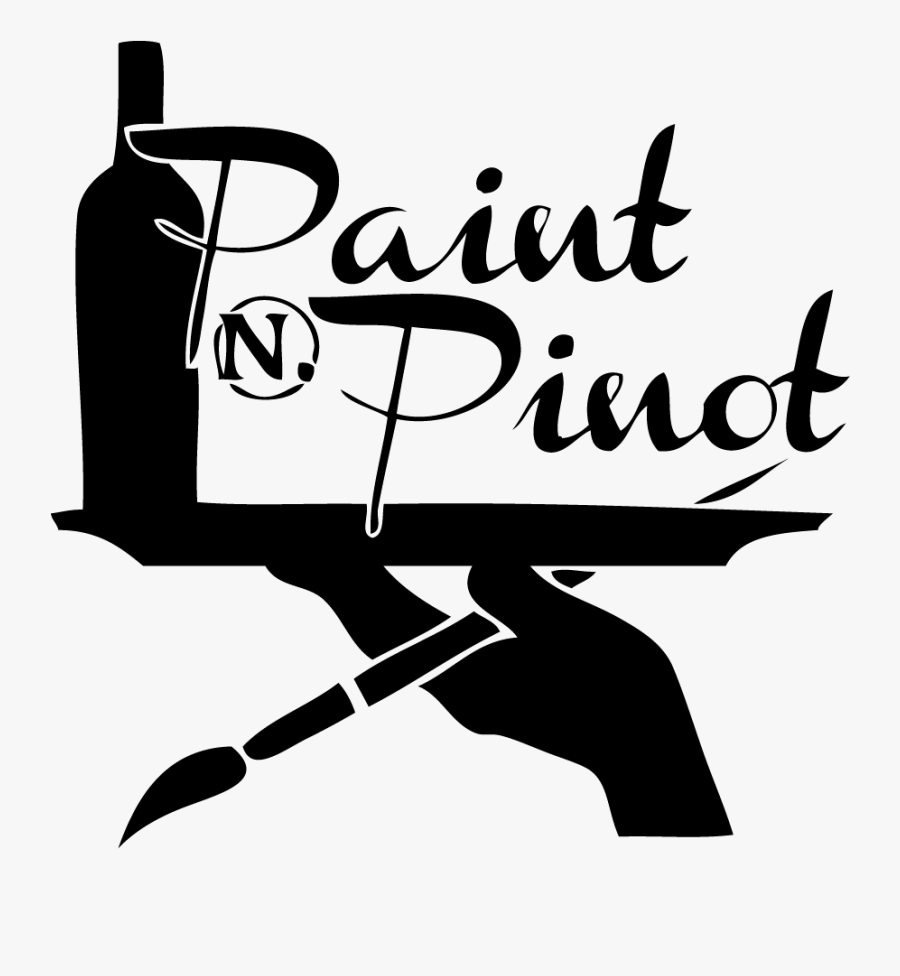 Paintnpinotlogo 150ppi - Pain And Pinot Clip Art , Free Transparent ...