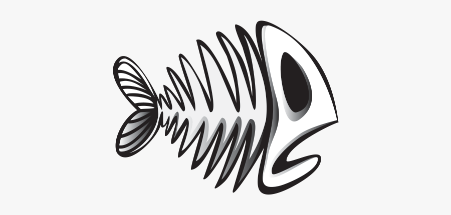 Clip Art Skeleton Free Stock Techflourish - Fish Skeleton Cartoon ...