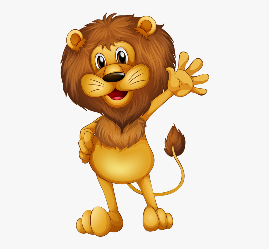 Lion Waving , Free Transparent Clipart - ClipartKey