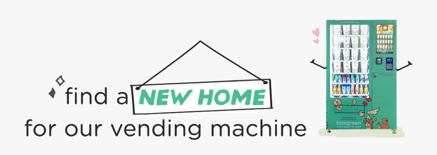 Web Finding A New Home Vending Machine - Sign , Free Transparent ...