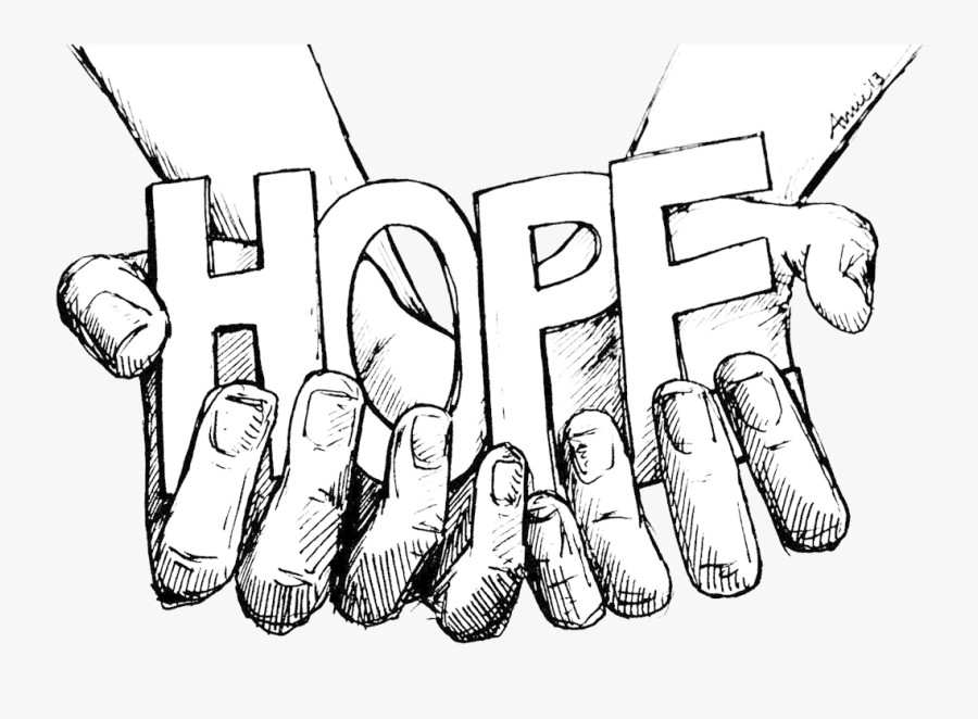 Easy Drawing Of Hope , Free Transparent Clipart - ClipartKey