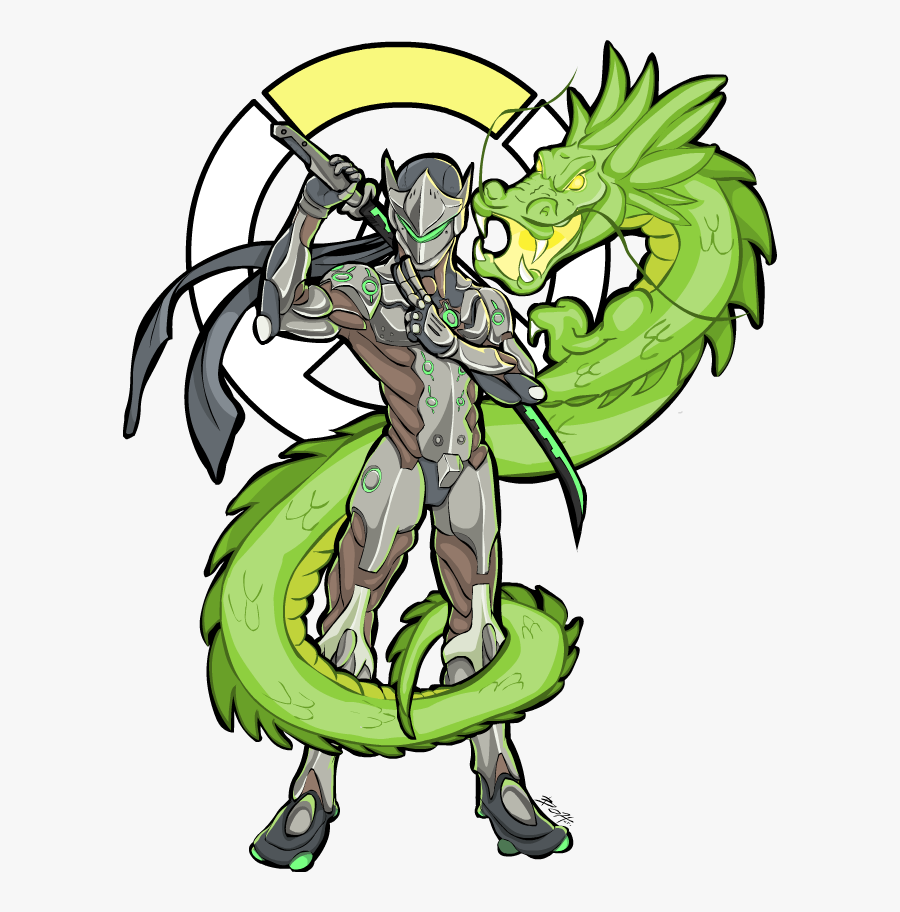 Overwroughtfan Genji San - Genji Overwatch Chibi , Free Transparent ...