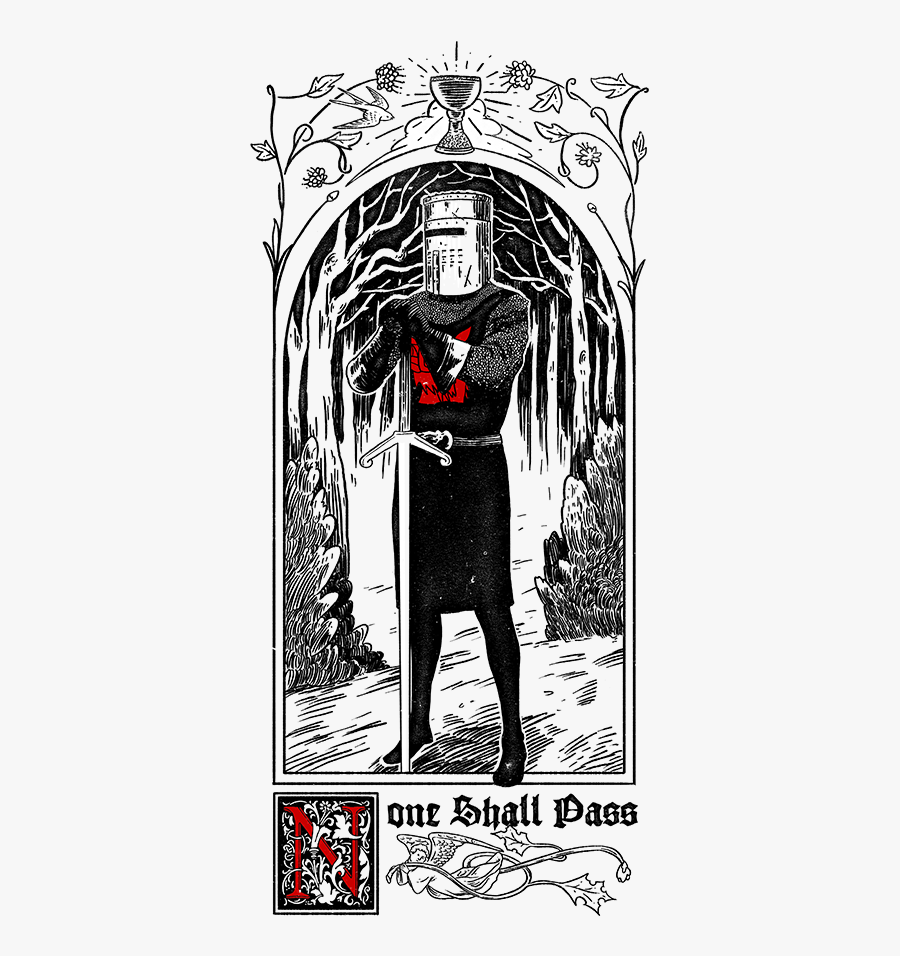 Monty Python None Shall Pass T Shirts , Free Transparent Clipart ...
