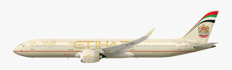 Download Plane Transparent - A350 Xwb Side View , Free Transparent ...