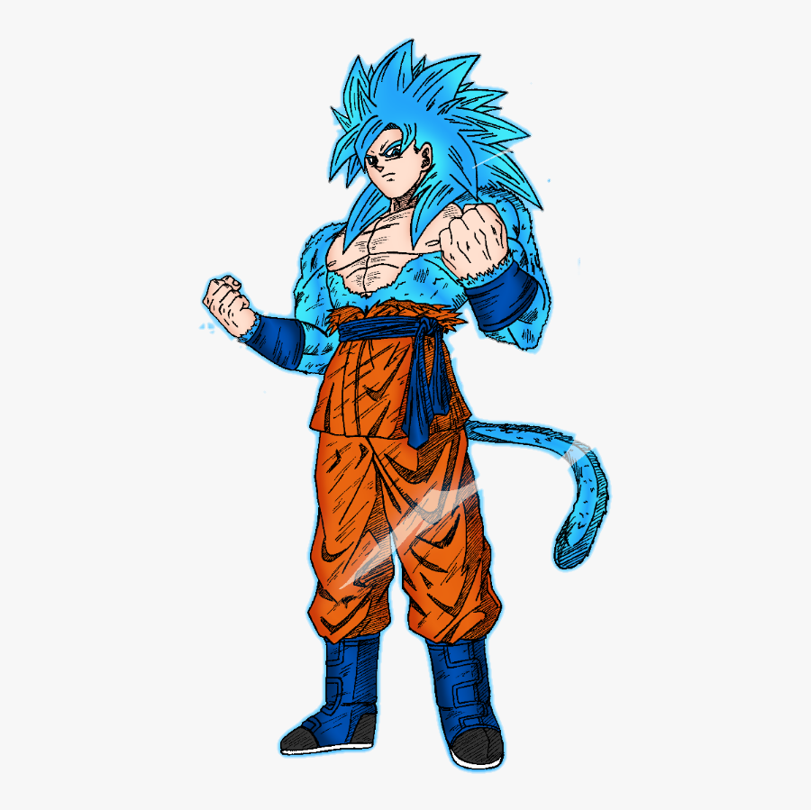 Super Saiyan 4 God Blue, Hd Png Download - Goku Ssj Blue 4 , Free ...