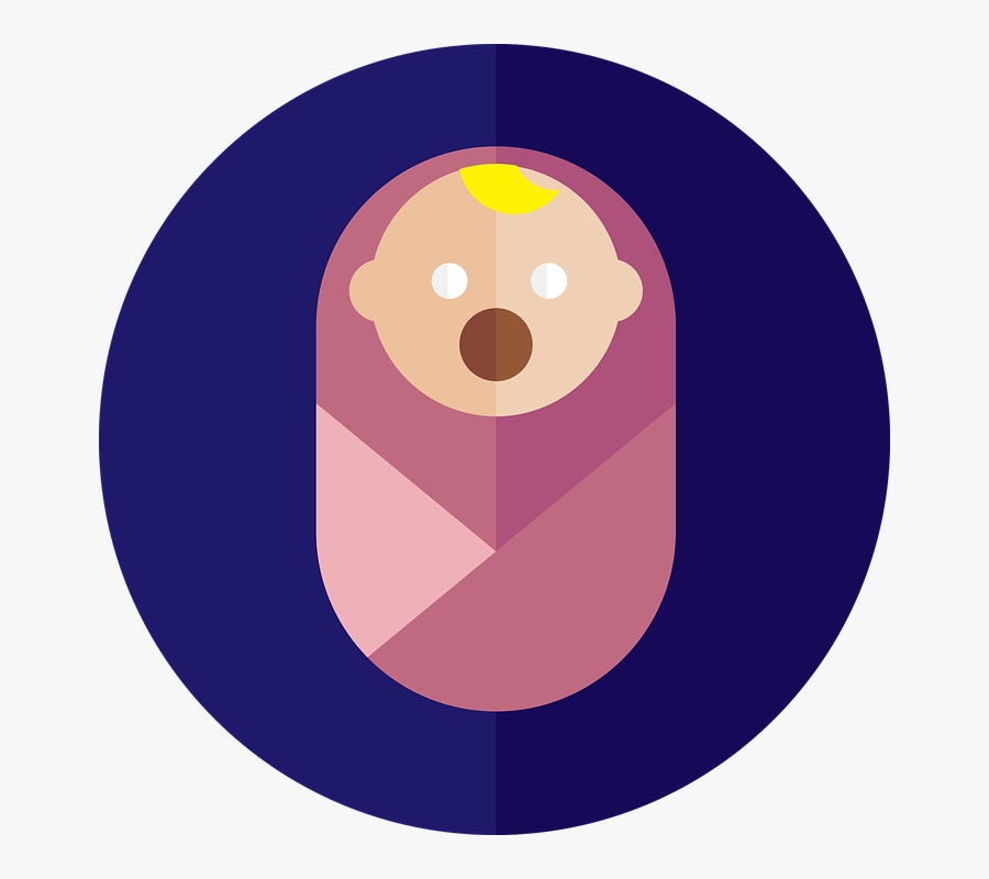 Baby Svg Clip Arts - Baby Circle Icon Png , Free Transparent Clipart ...