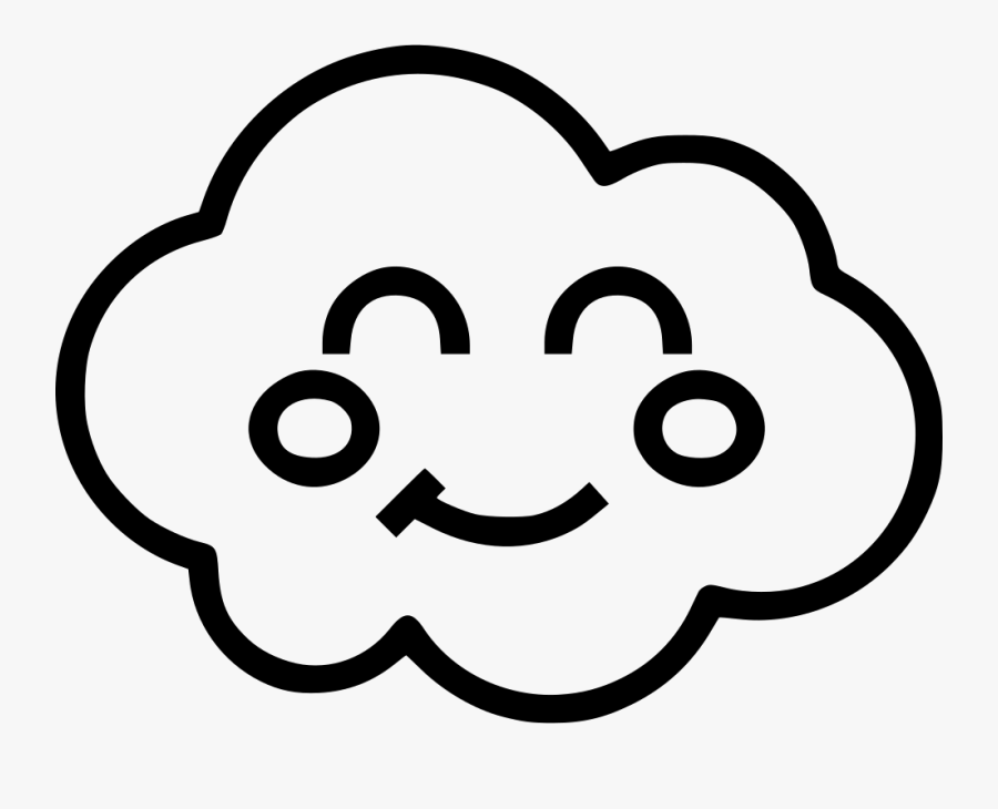 Cloud Clipart Face - Cloud With Happy Face , Free Transparent Clipart ...