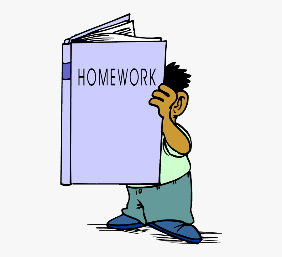 Cartoon Image Of Homework , Free Transparent Clipart - ClipartKey