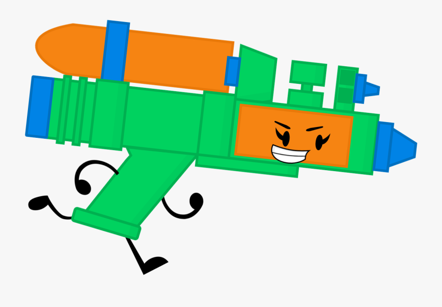 Transparent Water Gun Png - Bfdi Water Gun , Free Transparent Clipart ...