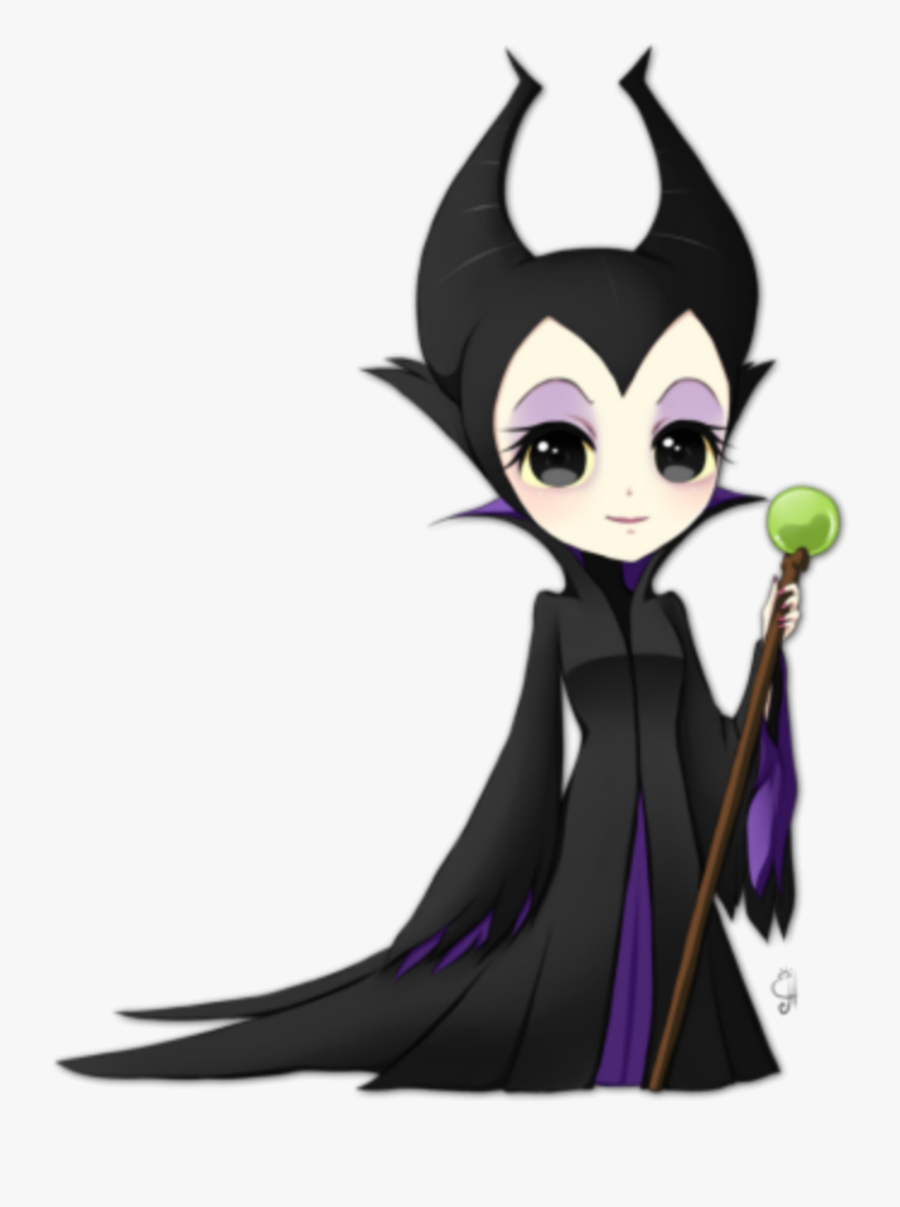 #maleficent #anime #disney - Maleficent Chibi , Free Transparent ...