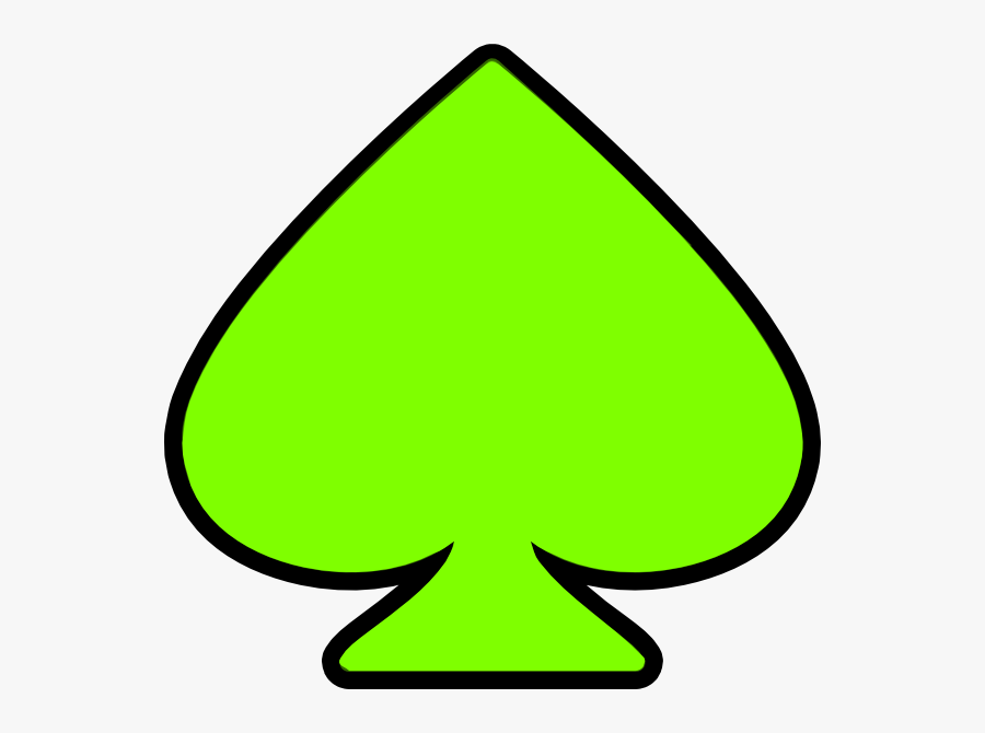 Green Spades Cards , Free Transparent Clipart - ClipartKey