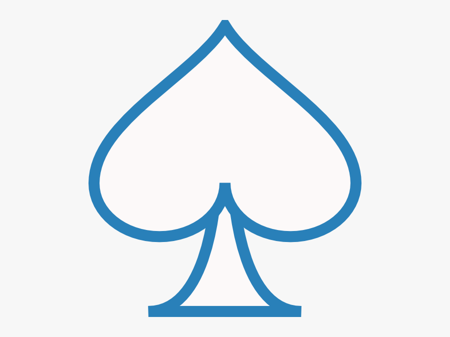 Blue Spade Svg Clip Arts - Illustration , Free Transparent Clipart ...