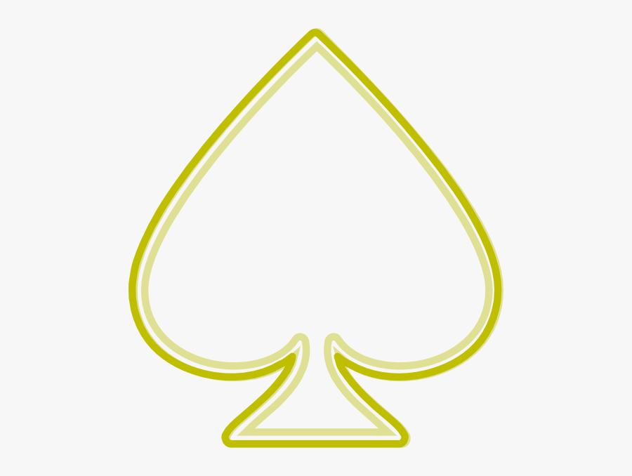 Spade Outline Png , Free Transparent Clipart - ClipartKey