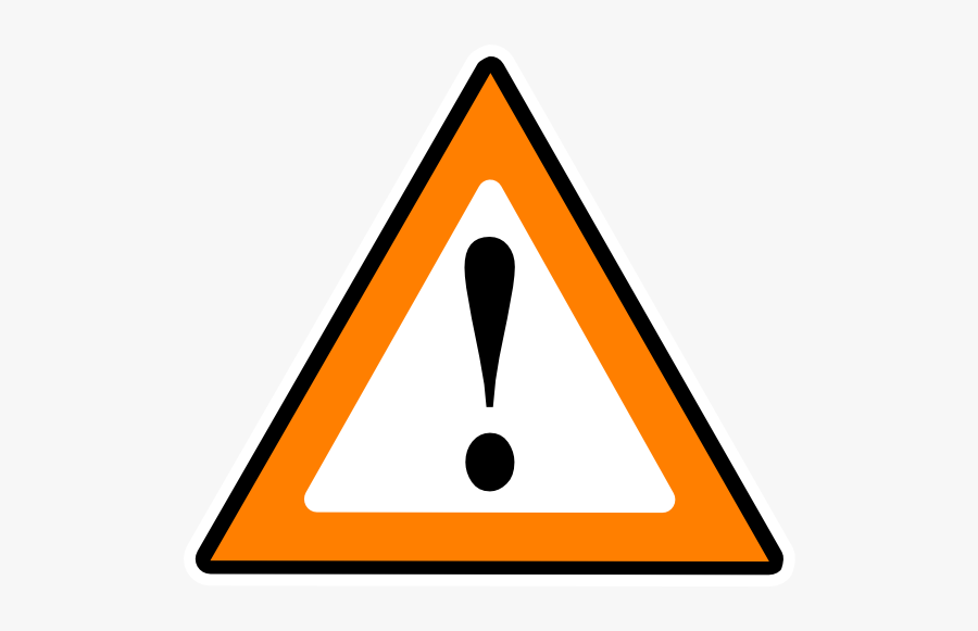 Triangle With Exclamation Point Png , Free Transparent Clipart - ClipartKey