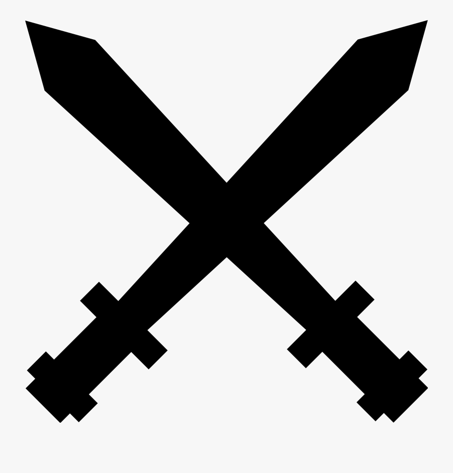 Two Swords Crossed Png Clipart , Png Download - Two Swords Crossed Png ...