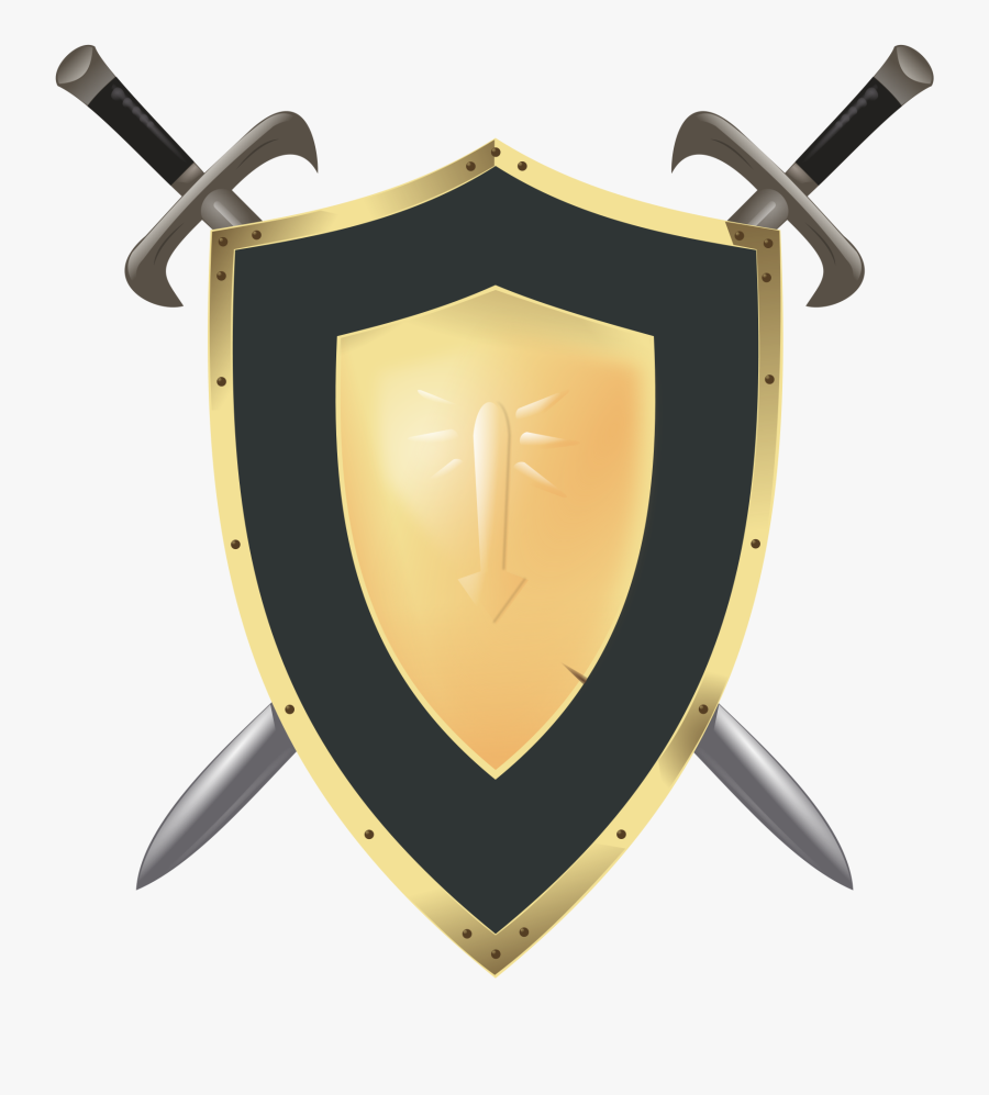 Dagger Clipart Crossed - Sword And Shield Png , Free Transparent ...