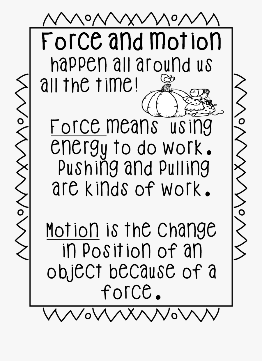Force And Motion Clipart - Force And Motion Meaning , Free Transparent ...