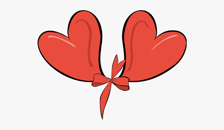 Clip Art Heart String Tied Ribbon Valentines Day Border - Clip Art ...