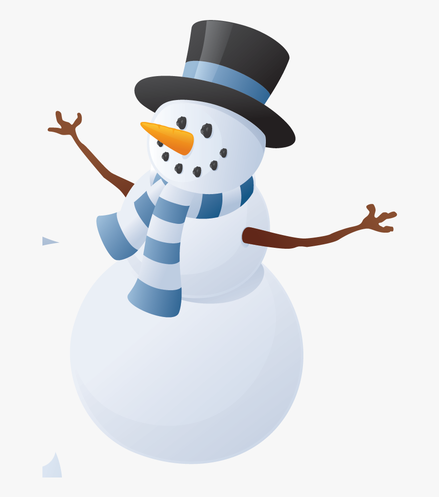 Christmas Snowman Blue Png , Free Transparent Clipart - ClipartKey