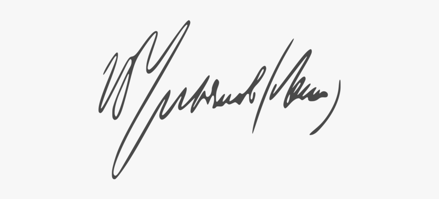 Autograph Clipart - Black And White Signature , Free Transparent ...