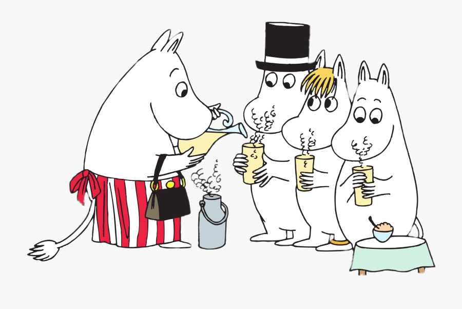 Moomin Drinks , Free Transparent Clipart - ClipartKey