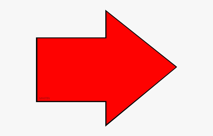 Red Arrow Right Clipart Transparent Png - Red Right Arrow Png , Free ...