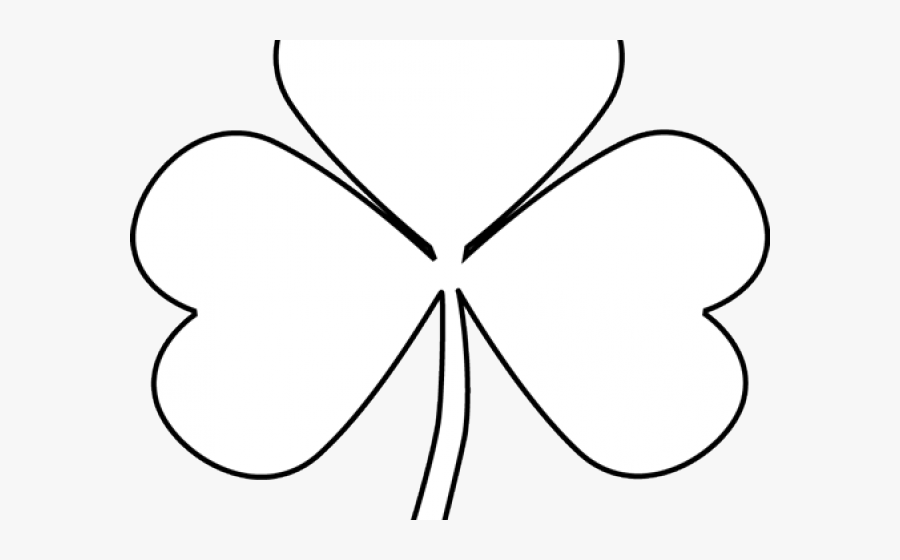 Shamrock Line Art , Free Transparent Clipart - ClipartKey